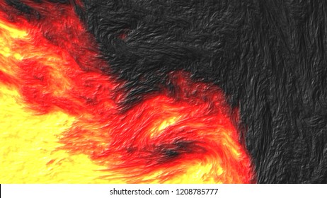 Lava Flow Texture Background Stock Illustration 1208785777 | Shutterstock