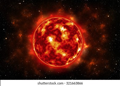 Lava Sun Light Galaxy Elements This Stock Illustration 321663866 ...