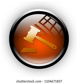 Law Button Isolated Stock Illustration 1104671837 | Shutterstock