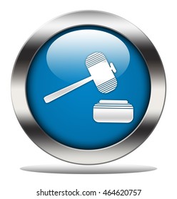 Law Button Isolated Stock Illustration 464620757 | Shutterstock