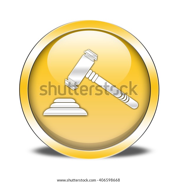 Law Button Isolated Stock Illustration 406598668 | Shutterstock