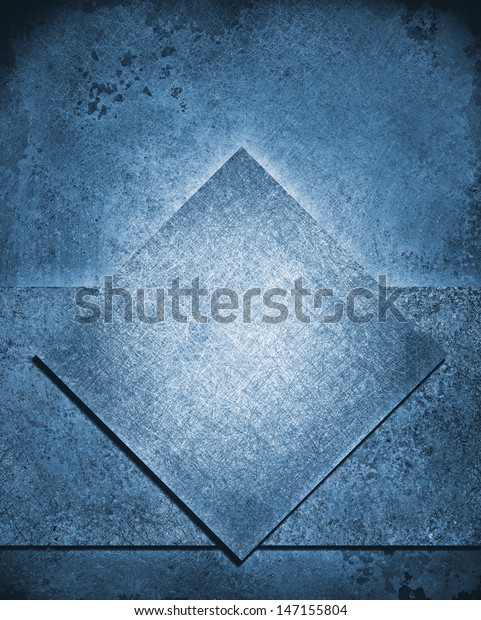 Layered Abstract Blue Background Layout Design Stock Illustration ...