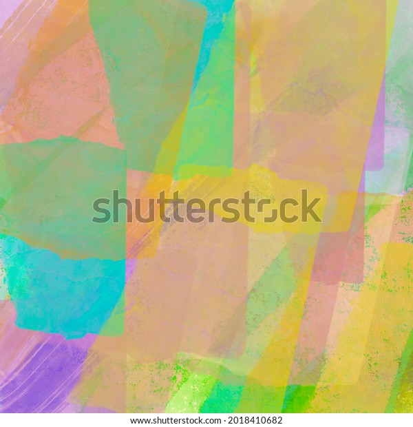 Layers Transparent Tissue Paper Textures Multiple Stock Illustration ...