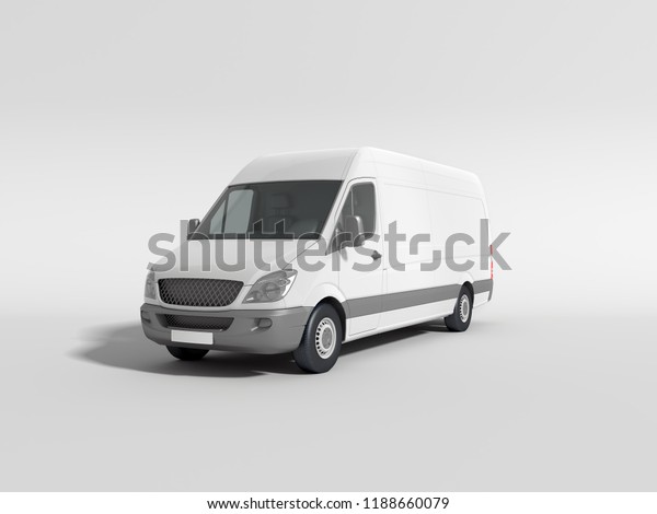 Layout Van Overlay Design 3d Illustration Stock Illustration 1188660079 ...