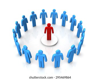 Team Leader Stock Illustration 165156536 | Shutterstock