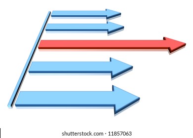 Leading Arrow Stock Illustration 11857072 | Shutterstock