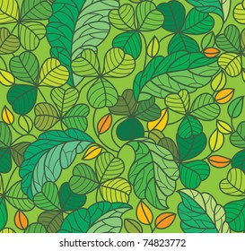 Leaf Color Background Bitmap Copy My Stock Illustration 74823772 ...