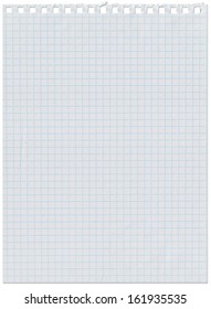Leaf Notebook Into Cell Isolated Stock Illustration 161935535 ...