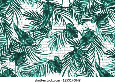 Leafes Pattern Design Stock Illustration 1253176849 | Shutterstock