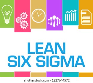 Lean Six Sigma Concept Image Text 스톡 일러스트 1227644572 | Shutterstock