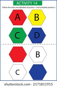 Learn Missing Colors Alphabets Stock Illustration 2171811915 | Shutterstock