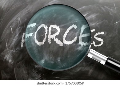 Learn Study Inspect People Pictured Magnifying Stock Illustration ...