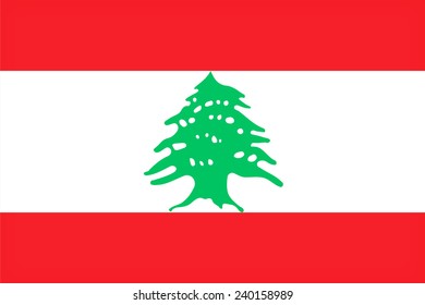 Lebanon Flag Pattern Stock Illustration 240158989 | Shutterstock