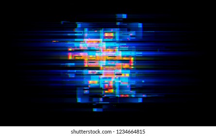 Led Light Abstract Effect Future Tech Stock Illustration 1234664794