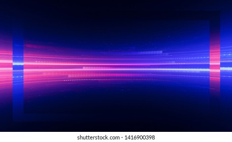 Led Light Future Tech Shine Dynamic Stock Illustration 1416900398 ...