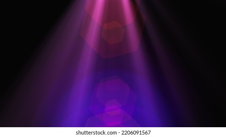 Lens Flare Computer Generated 3d Render Stock Illustration 2206091567 ...
