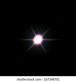 Lens Flare Effect Stock Illustration 267348701 | Shutterstock