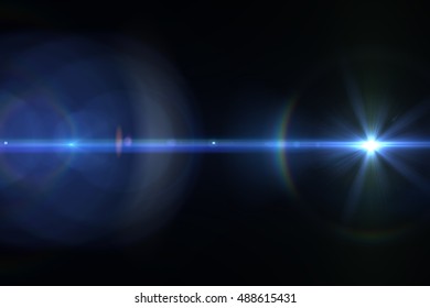 Lens Flare Effect Stock Illustration 488615431 | Shutterstock