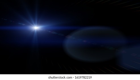 Lens Flare Effect 3d Render 스톡 일러스트 1619782219 | Shutterstock