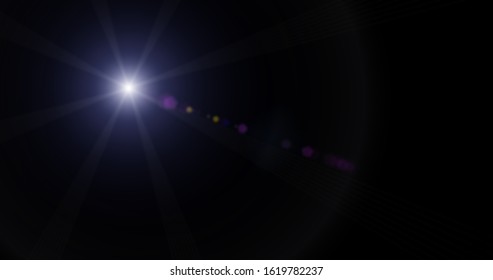 Lens Flare Effect 3d Render 스톡 일러스트 1619782237 | Shutterstock