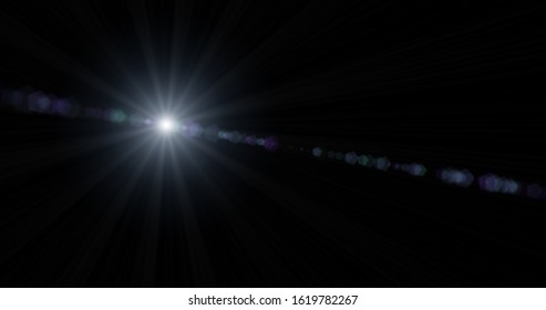 Lens Flare Effect 3d Render: ภาพประกอบสต็อก 1619782267 | Shutterstock