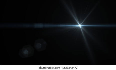 Lens Flare Effect 3d Render Stock Illustration 1623342445 | Shutterstock