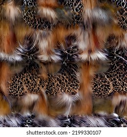 Leopard Fur Pattern African Design Fashion Stock Illustration ...