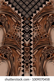 Leopard Tiger Background Stock Illustration 1009070458 | Shutterstock