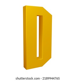 Letter D 3d Render Alphabet Letters Stock Illustration 2189944765 ...