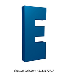 Letter E 3d Render Alphabet Letters Stock Illustration 2183172917 ...