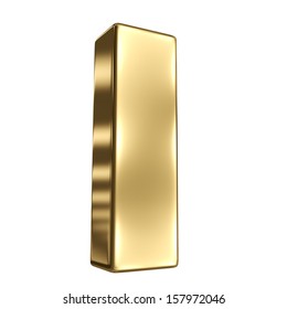 Letter Gold Solid Alphabet Stock Illustration 157972046 | Shutterstock