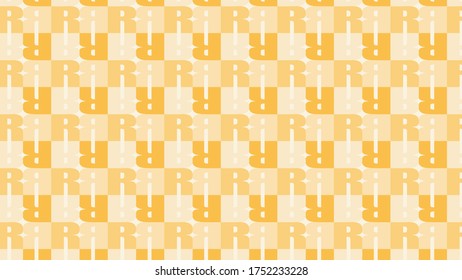 Letter R Pattern Wallpaper Background Stock Illustration 1752233228 ...
