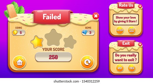 1,000 Level Failed Images, Stock Photos & Vectors | Shutterstock