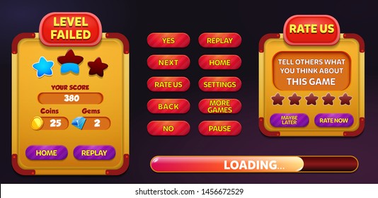 1,000 Level Failed Images, Stock Photos & Vectors | Shutterstock