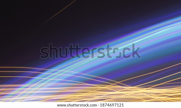 Light Abstract Bokeh Trail Texture Long Stock Illustration 1874697121 ...