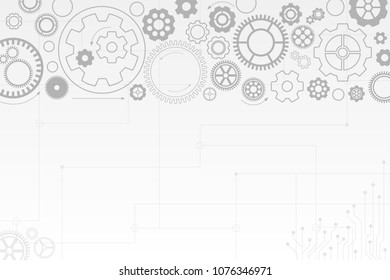 Vector Light Abstract Technology Background White: เวกเตอร์สต็อก (ปลอด ...