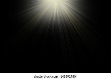 Vector Transparent Sunlightvector Scene Illuminated By Stock Vector ...