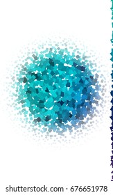 Light Blue Green Blurry Rectangular Background Stock Illustration ...