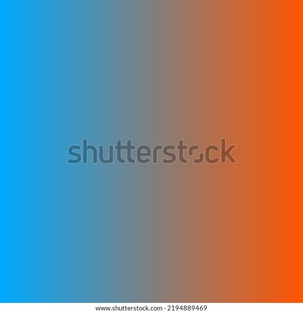 Light Blue Orange Gradient Background Stock Illustration 2194889469 ...