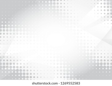 Light Halftone Background Web Layout White Stock Illustration ...