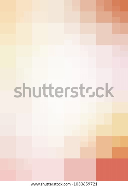 Light Orange Blurry Rectangle Background Design Stock Illustration ...