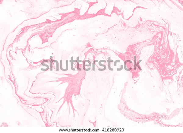 Light Pink Abstract Texture Marbled Paper Stock Illustration 418280923 ...
