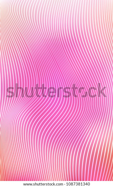 Light Pink Vertical Background Shining Lines Stock Illustration ...