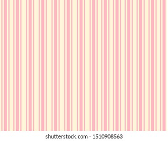 Pink White Vertical Stripes Pattern Seamless Stock Vector (Royalty Free ...