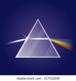 Light Refraction Prism Stock Illustration 217512034 | Shutterstock