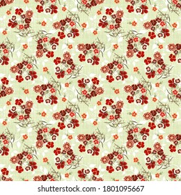 Kalamkari Bandini Patola Digital Designs Stock Illustration 1899838675 ...