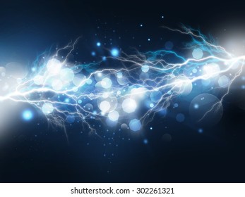 Lightning Background Stock Illustration 302261321 | Shutterstock
