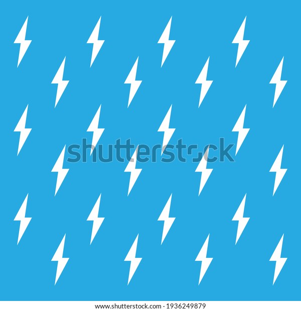 Lightning Bolts Pattern Thunder Bolt Pattern Stock Illustration ...