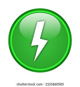 42,171 Lightning button icon Images, Stock Photos & Vectors | Shutterstock