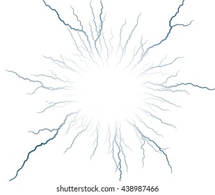 Lightning Stroke Stock Illustration 438987466 | Shutterstock